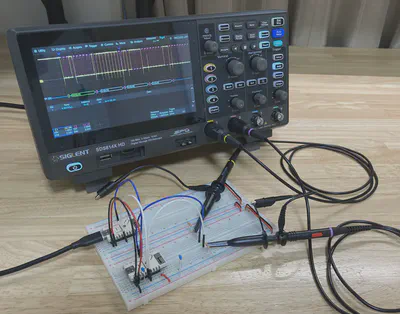 SIGLENT SDS814X HD オシロスコープを試してみる | Okawa Yusuke